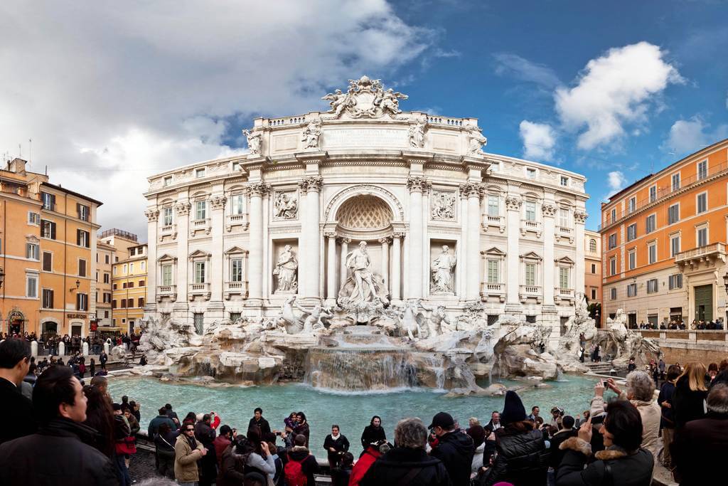 Fontanna Trevi w Rzymie