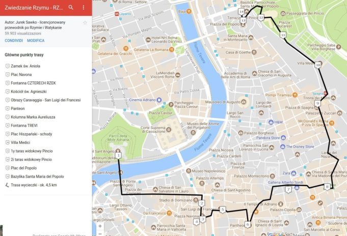 Zwiedzanie Rzymu - program na cztery dni - Rzym.it